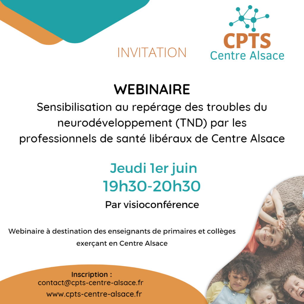 Webinaire "Sensibilisation au repérage des troubles du ...